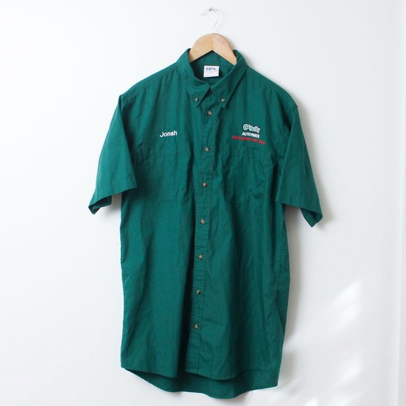 HPI | Shirts | Oreilly Auto Parts Employee Shirt Mens Medium Tall Green ...